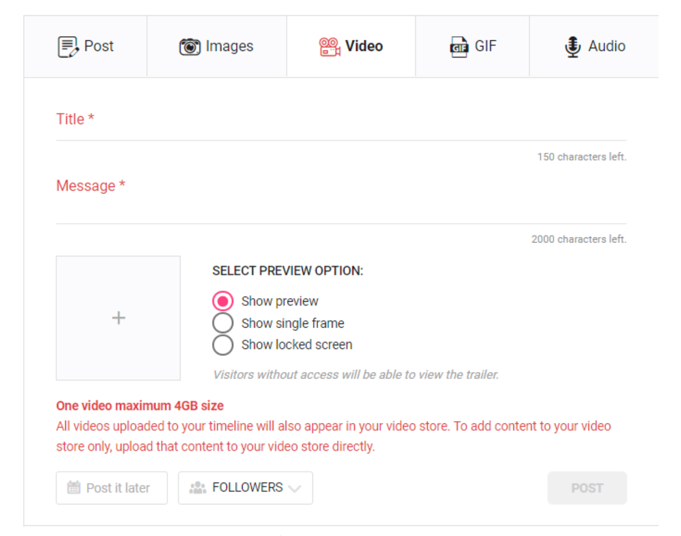 Four Types of Media Posts to Jazz Up Your Timeline – LoyalFans