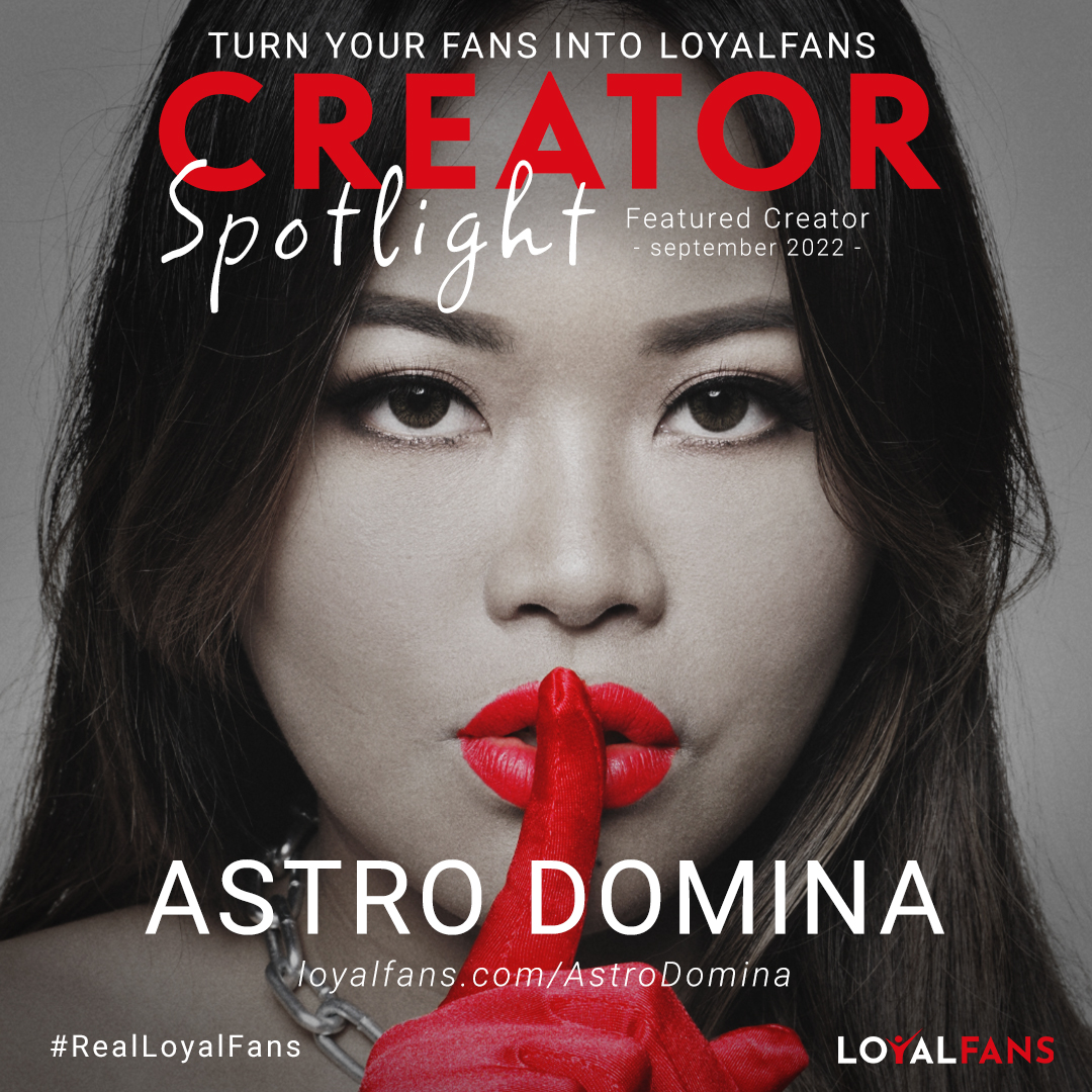 AstroDomina: LoyalFans’ ‘Featured Creator’ for September – LoyalFans