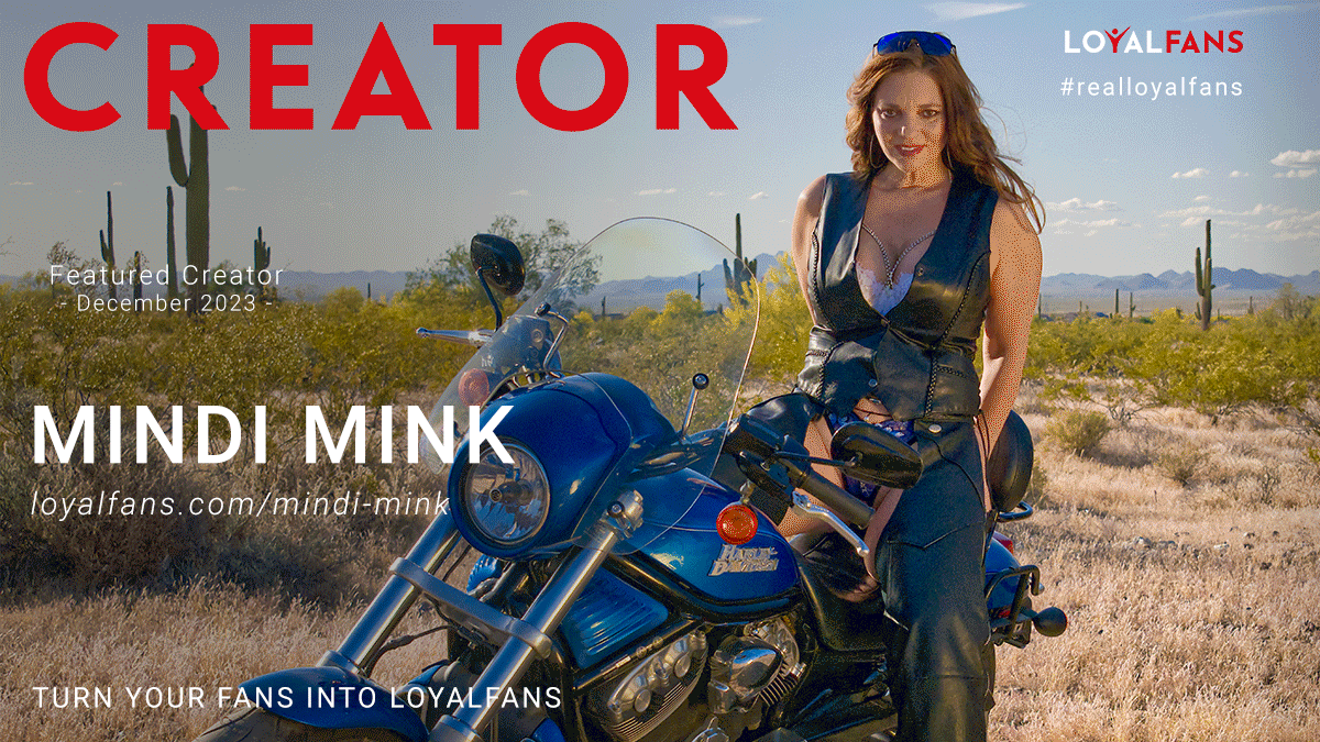 Mindi Mink: LoyalFans’ Featured Creator for December 2023 💋 – LoyalFans